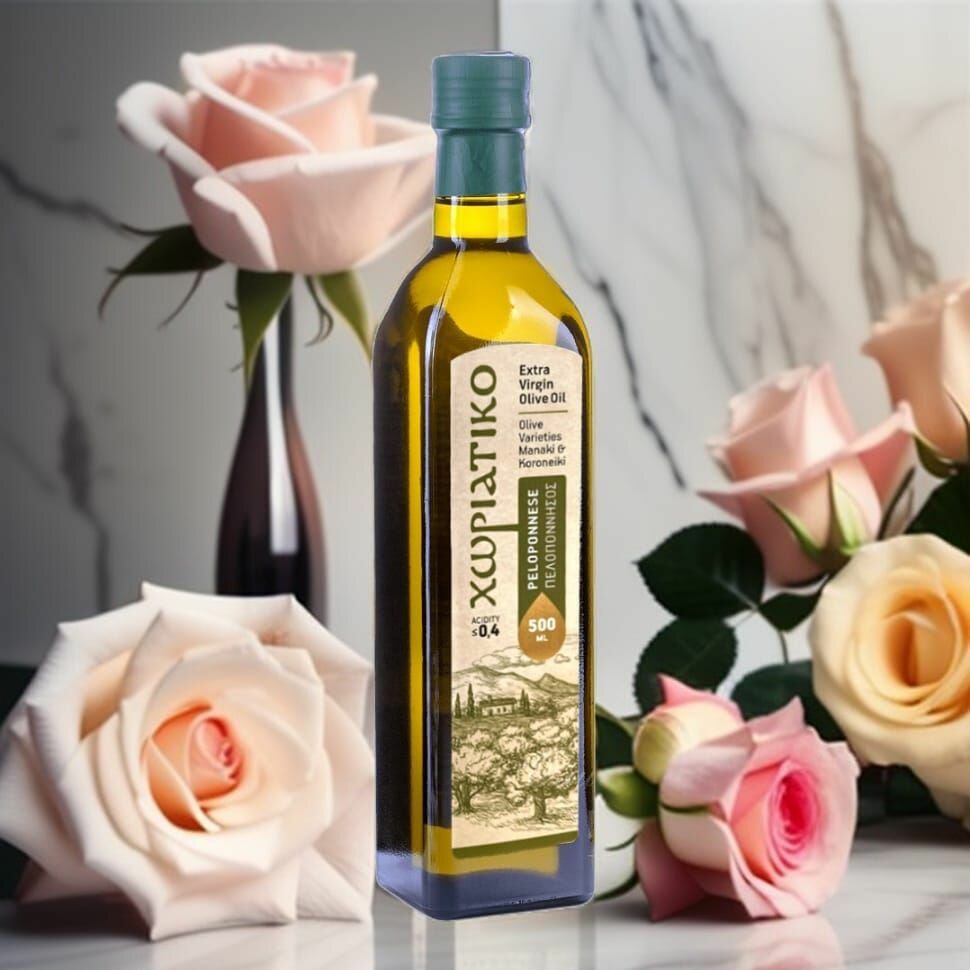Оливковое масло Horiatiko Extra Virgin 0,5л, Греция