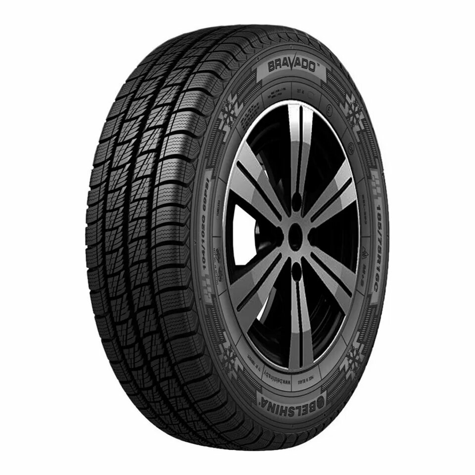 Шины зимние Белшина Бел-333 Bravado 195/70 R15 104/102R нешипованная зимняя резина