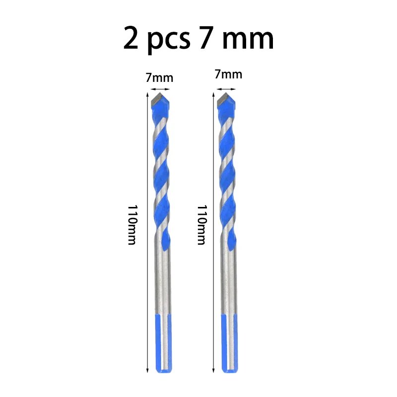 Сверло треугольное для керамической плитки, бетона, металла, нержавеющей стали, дерева, функциональное стекло