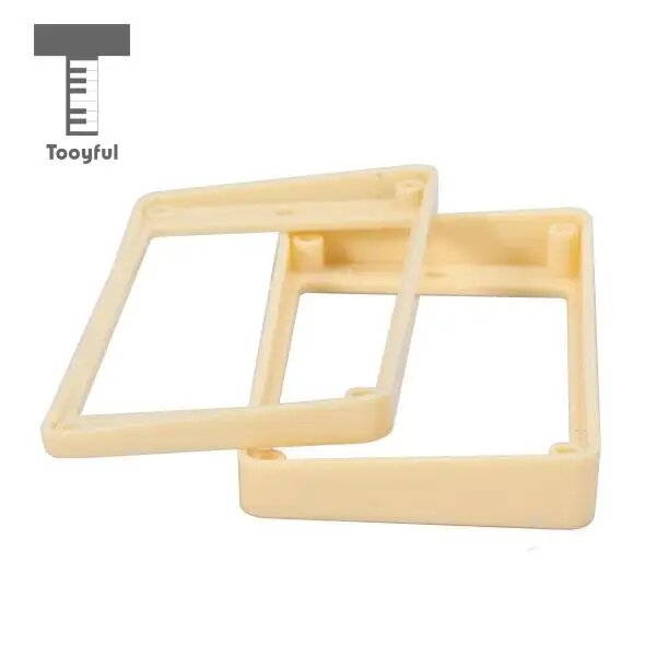 Tooyful Curved Humbucker Pickups Frames Holder Mounting Rings для гитары Cream