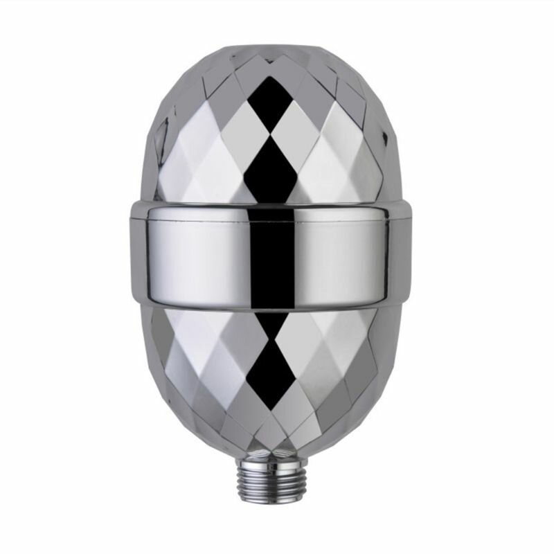 20-ступенчатый душевой фильтр для головки смягчителя жесткой воды. Простая установка. Удаление хлора и тяжелых металлов.