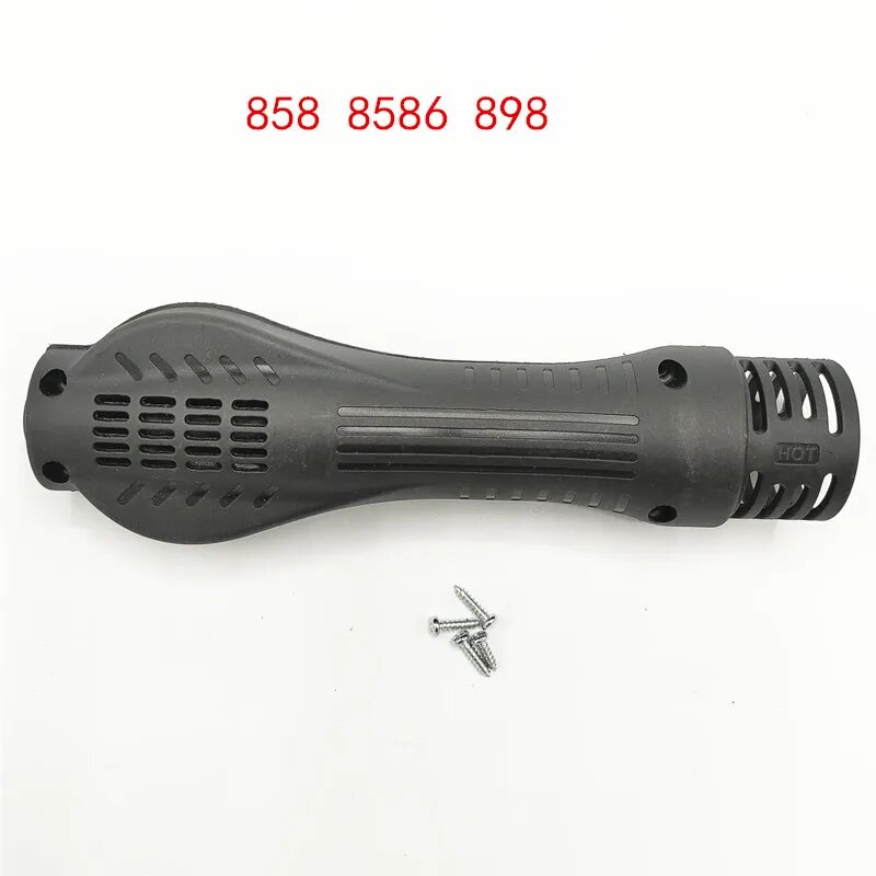 Корпус ручки термофена 858D черный