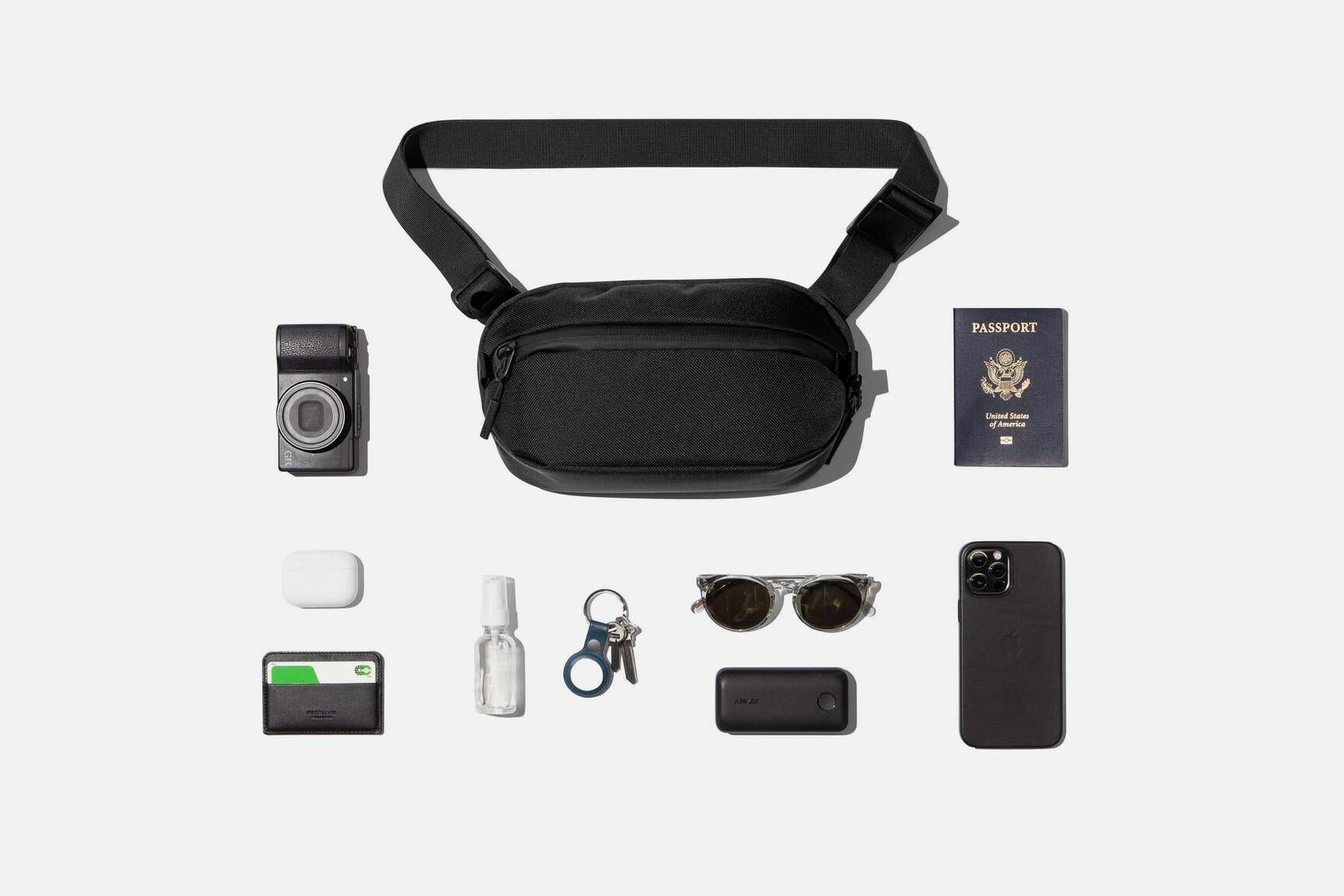 AER Day Sling 3 (X-Pac / Cordura) Компактная Прочная Сумка EDC, 100% Оригинал, Пожизненная Гарантия