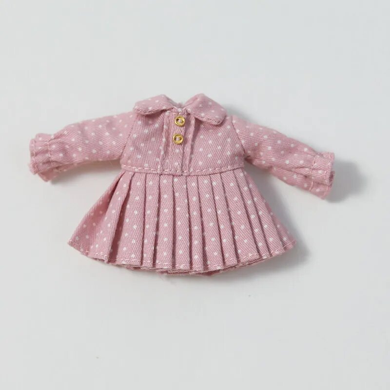 Ob11 Кукольное платье, одежда для куклы, плиссированная юбка с высокой талией, аксессуары для кукол Ymy, Nendoroids P9, 1/12 Bjd, Gsc, Molly Dolls