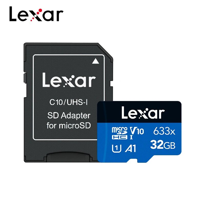 Карта памяти Lexar 633x microSD 32/64/128/256/512 ГБ 32 ГБ