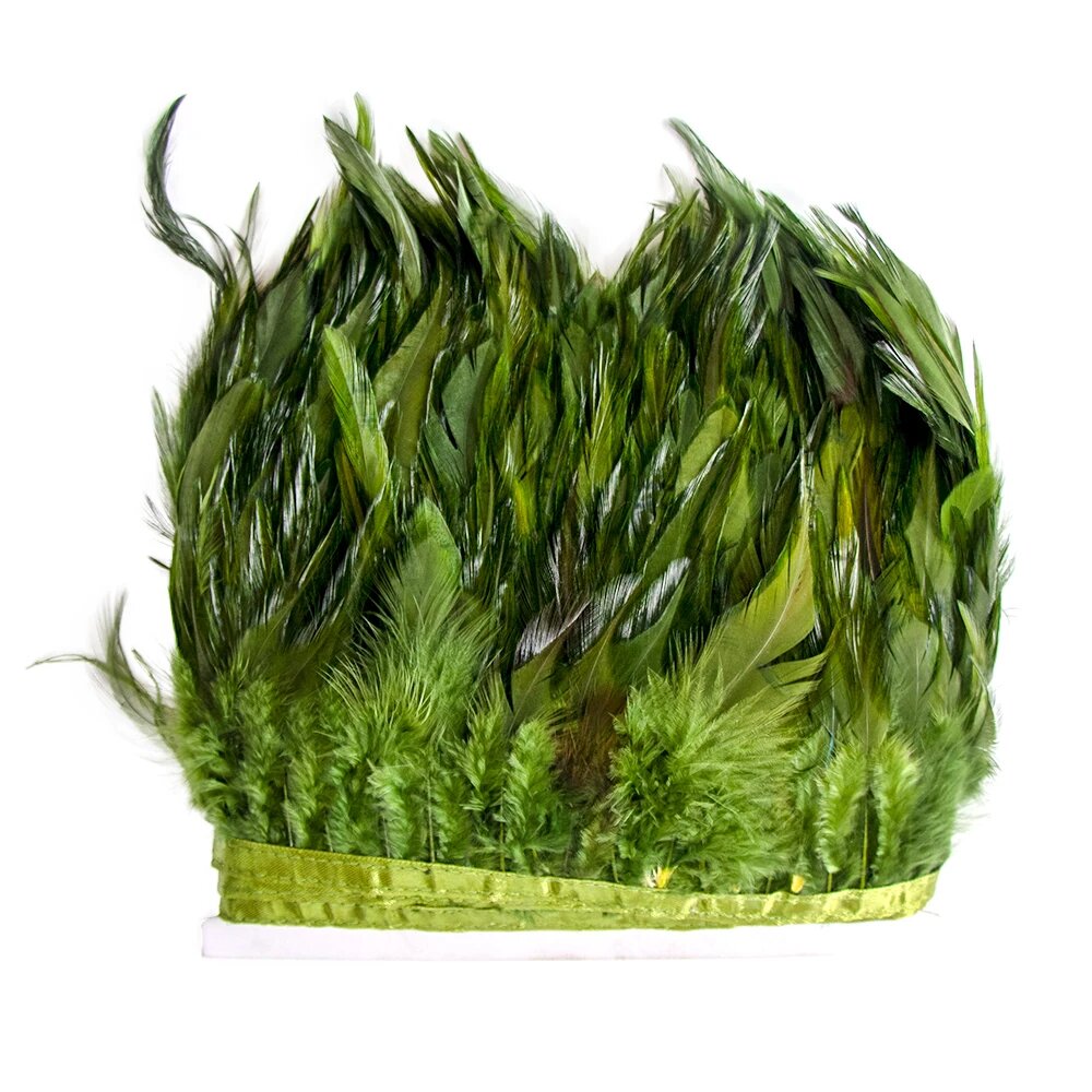 Натуральные окрашенные куриные перья для рукоделия 31