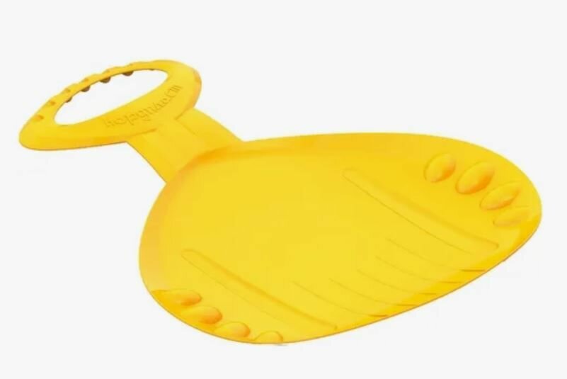 Салазка/ Ледянка Нордпласт (35,5 см) желтая