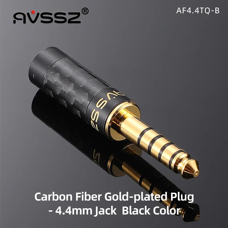 AVSSZ 4.4 мм Разъем для наушников, черный, углеволокно