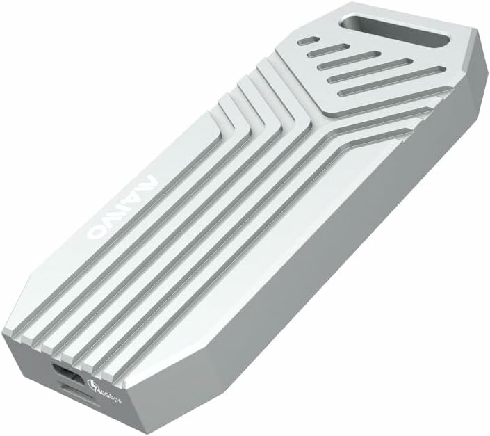Корпус SSD Maiwo K1695, M.2, USB 4, 40 Гб/сек, серый, внешний вентилятор