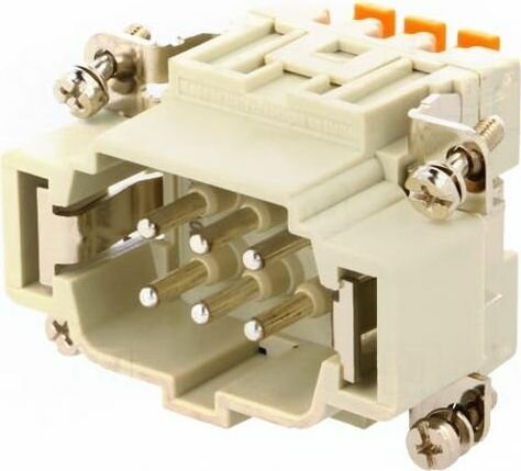 Разъем ILME CSHM 06 (CSHM06) Разъем: HDC "папа" CSH PIN: 6 6+PE размер 44.27 16А 400В 1шт