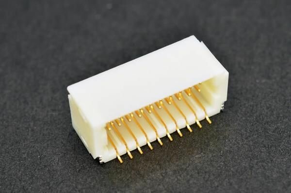 Разъем штекерный JST SM20B-SRDS-G-TF провод-плата 2x10P 2 SHD 1мм 10 -25 град. C 85 град. C 1A SMD P 1мм,1 шт