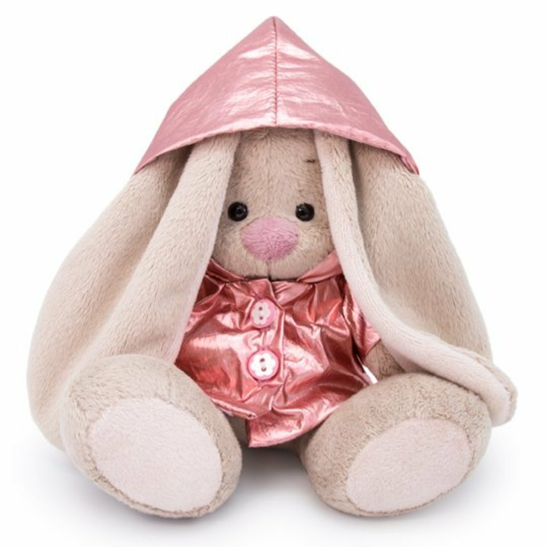 Budi Basa Мягкая Игрушка Зайка Ми в золотистом плаще (15см) SidX-321