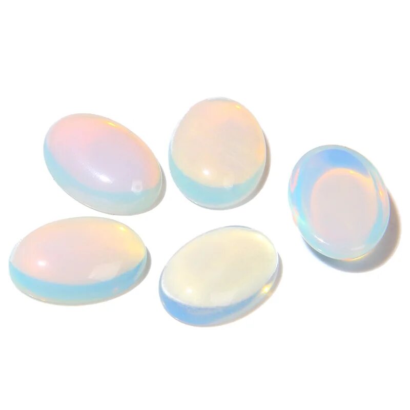 Бусины кабошоны из опала, 13x18mm, 5 шт