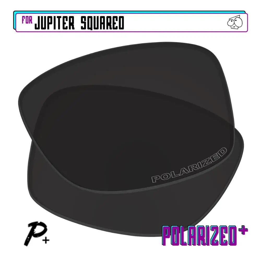 Поляризованные линзы Oakley Jupiter Squared Black P Plus