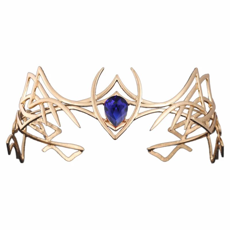 Золотая диадема George Black, Gold Blue