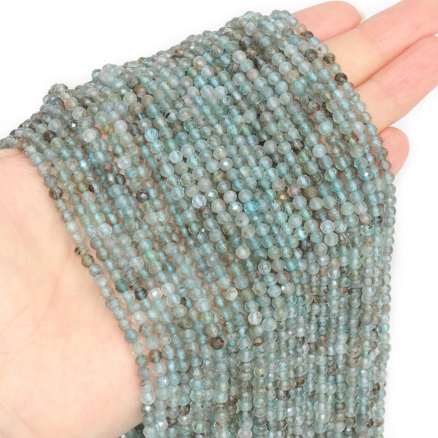 Куoyu натуральный кианит бусины 2 3 4 мм 3mm about 110pcs