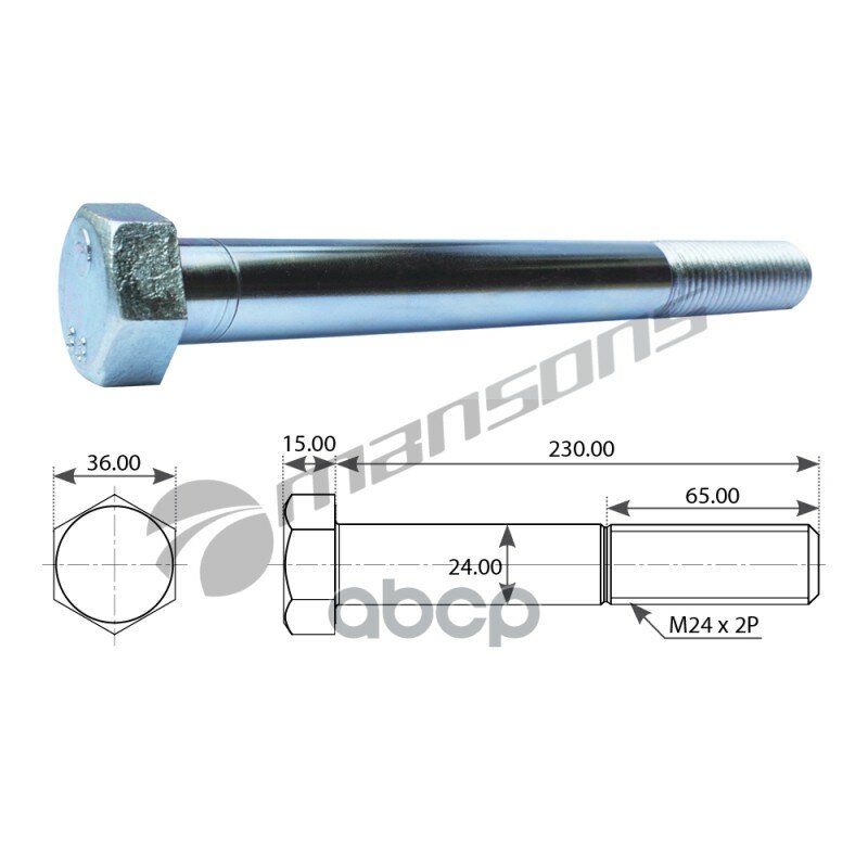 Болт рессоры Mansons арт. 800.122
