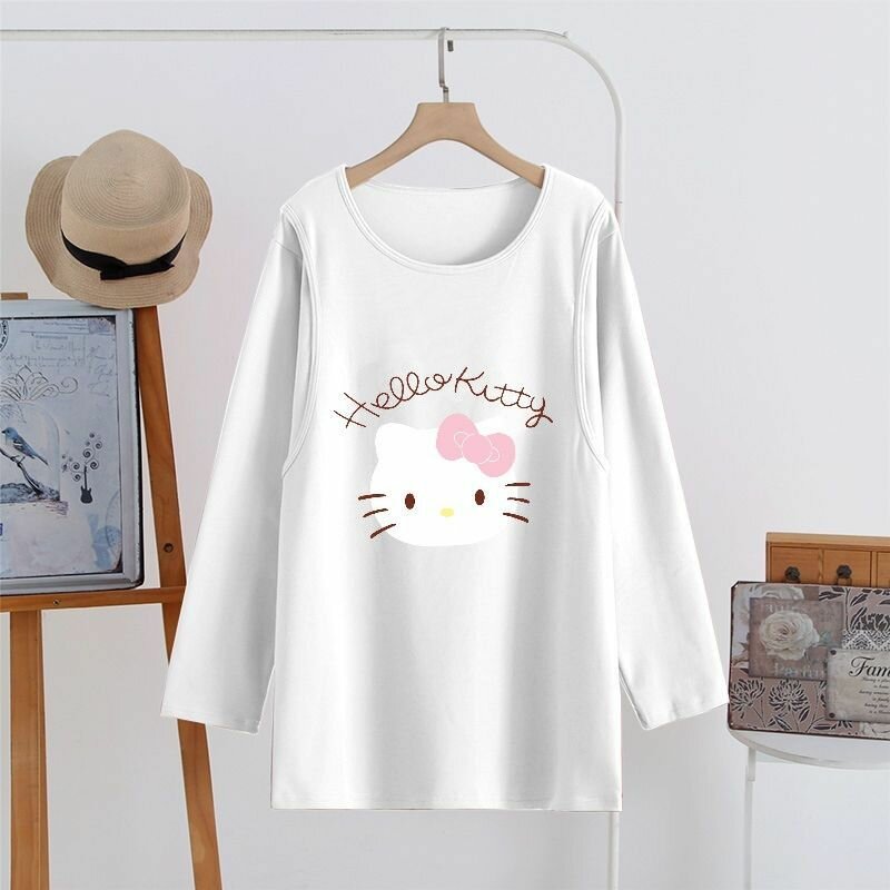 Футболка спортивная для кормящих мам