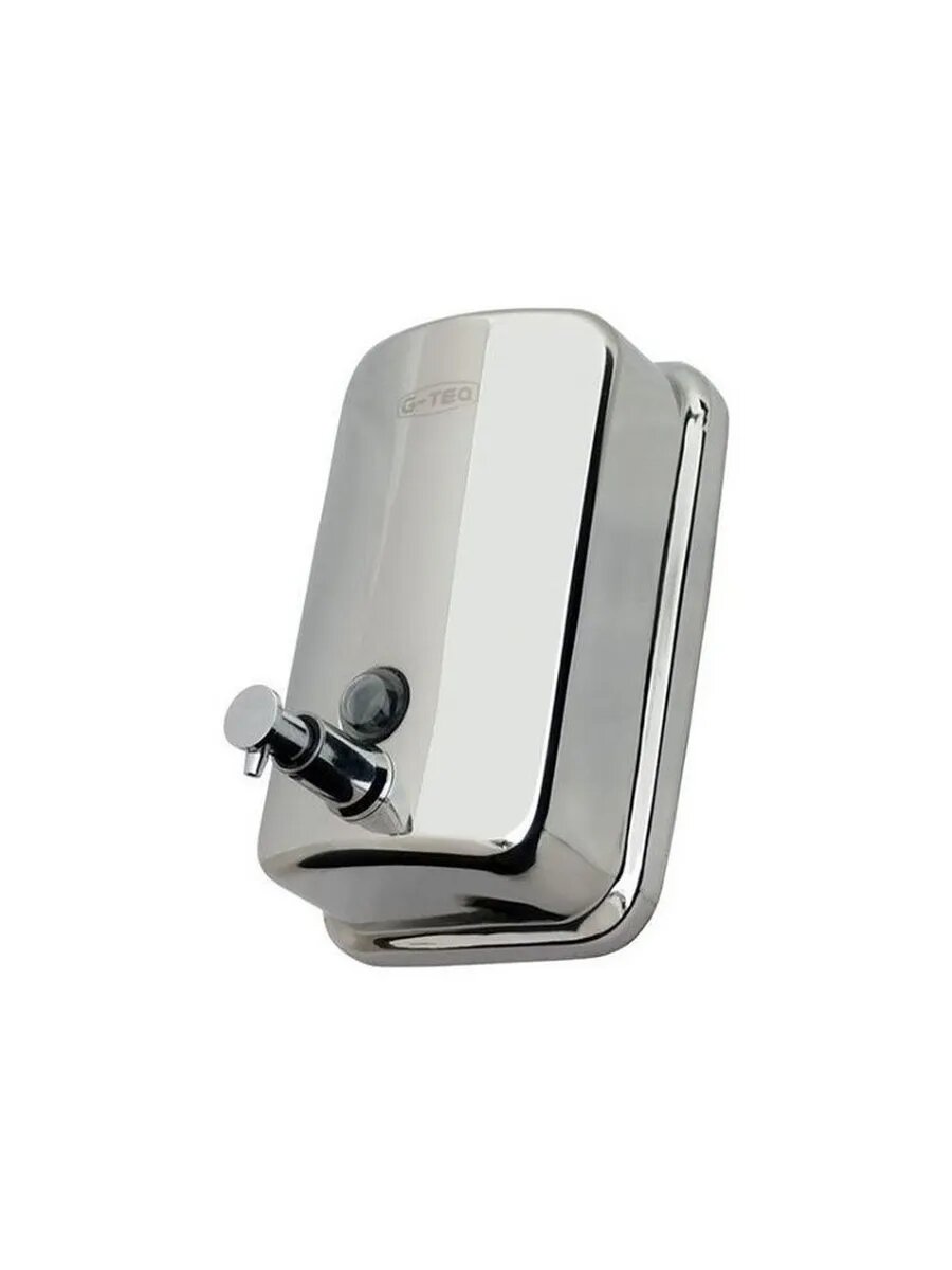Дозатор для жидкого мыла G-teq 1л металл хром 8910/8610 Lux