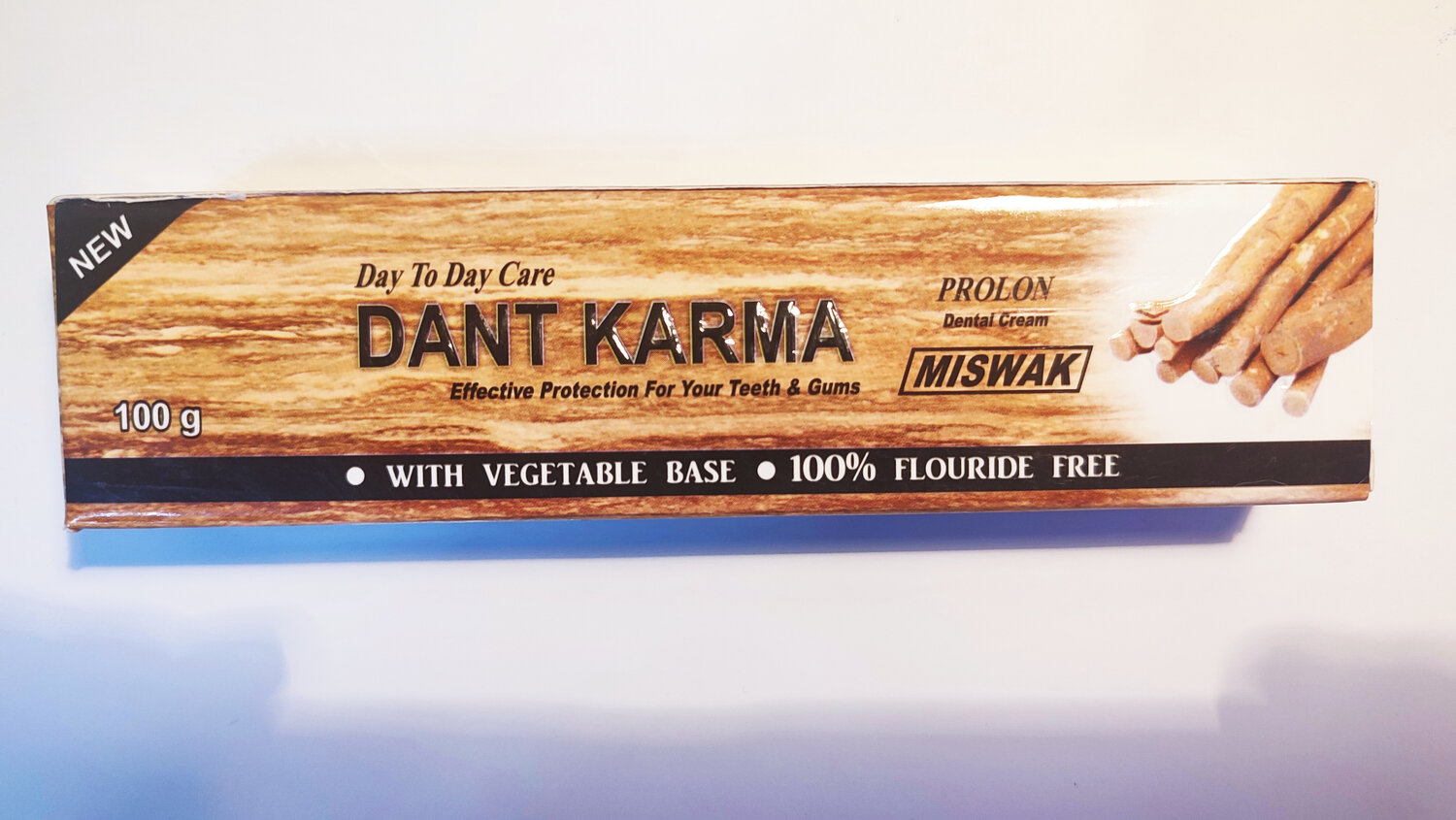 Аюрведическая зубная паста Дант карма Мисвак / Dant Karma Miswak , Day To Day Care, 100 гр