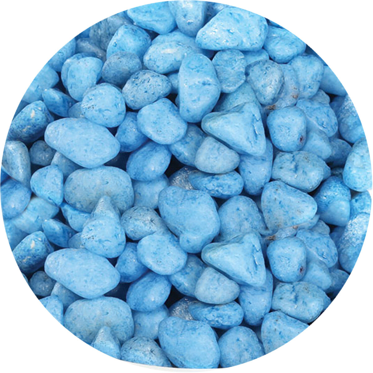 Грунт для аквариума Laguna 20621D цветной синий 5 – 8 мм 2 кг (1 шт)