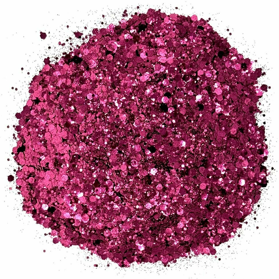 Глиттер-блестки бордовые, EPOXYMASTER, 25мл