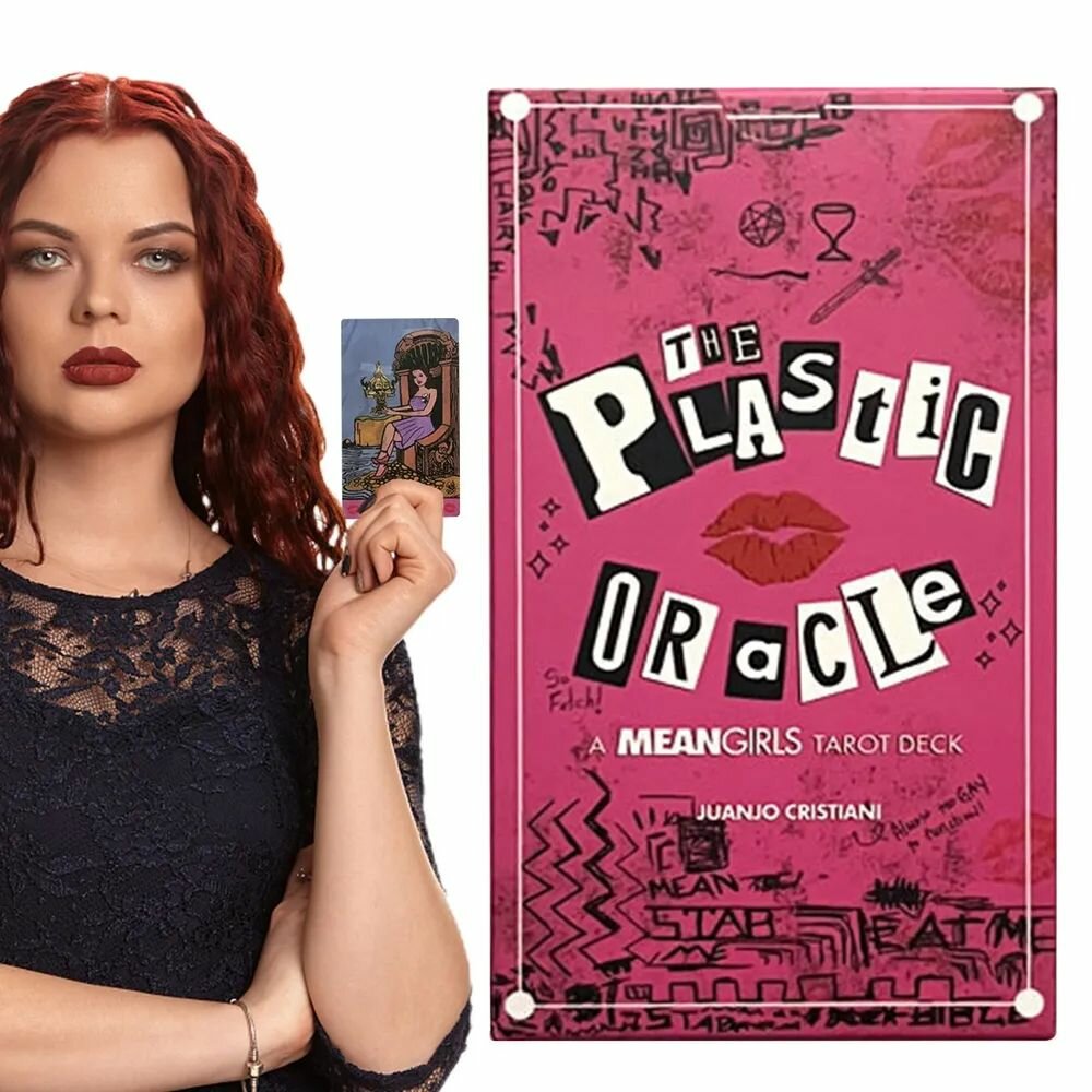 GEALFIS карты таро Дрянные девчонки 78 шт колода Mean Girls оракул для гадания прошлого настоящего будущего