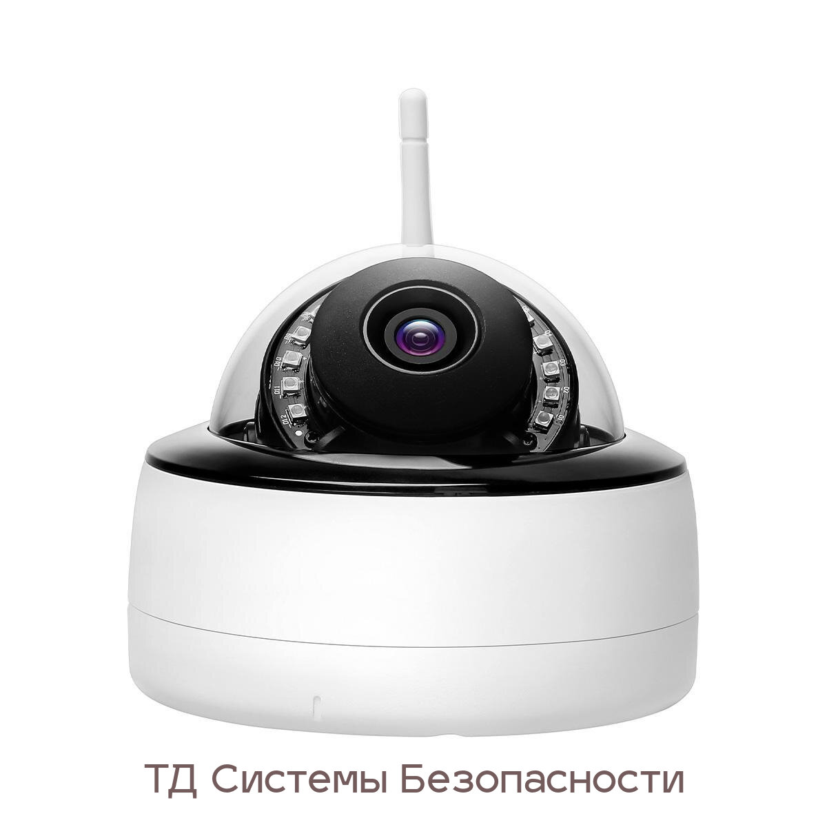 Купольная 4G/5MP IP-камера наблюдения с датчиком движения Link Mod: NC28G(4G) с SIM картой и записью на SD карту. Встроенный микрофон - видеозапись со