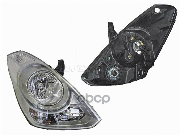 Фара Hyundai Grand Starex 07-17 / H1 07-18 (Справа/ Галоген/ Ручная регулировка) Sat арт. ST-221-1147R-LD-EM