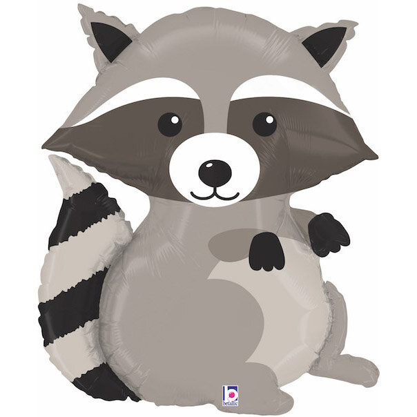 Воздушный шар из фольги. Фигура. Енот лесной (36'/91 см, ITA)