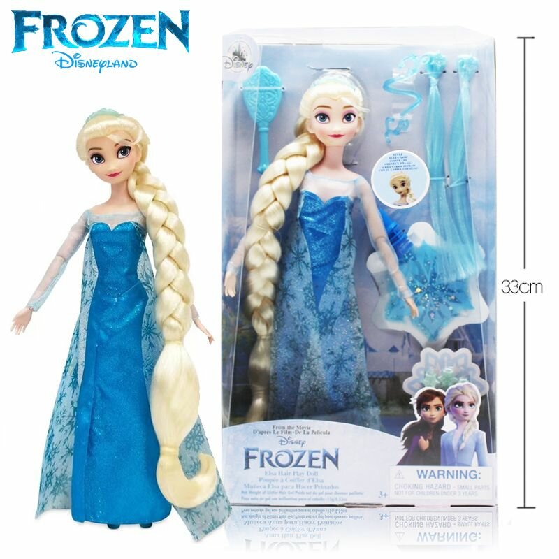 Disney Princess Frozen Elsa and Anna Classic Doll Классические Куклы Диснеевских Принцесс Замороженные Эльза И Анна