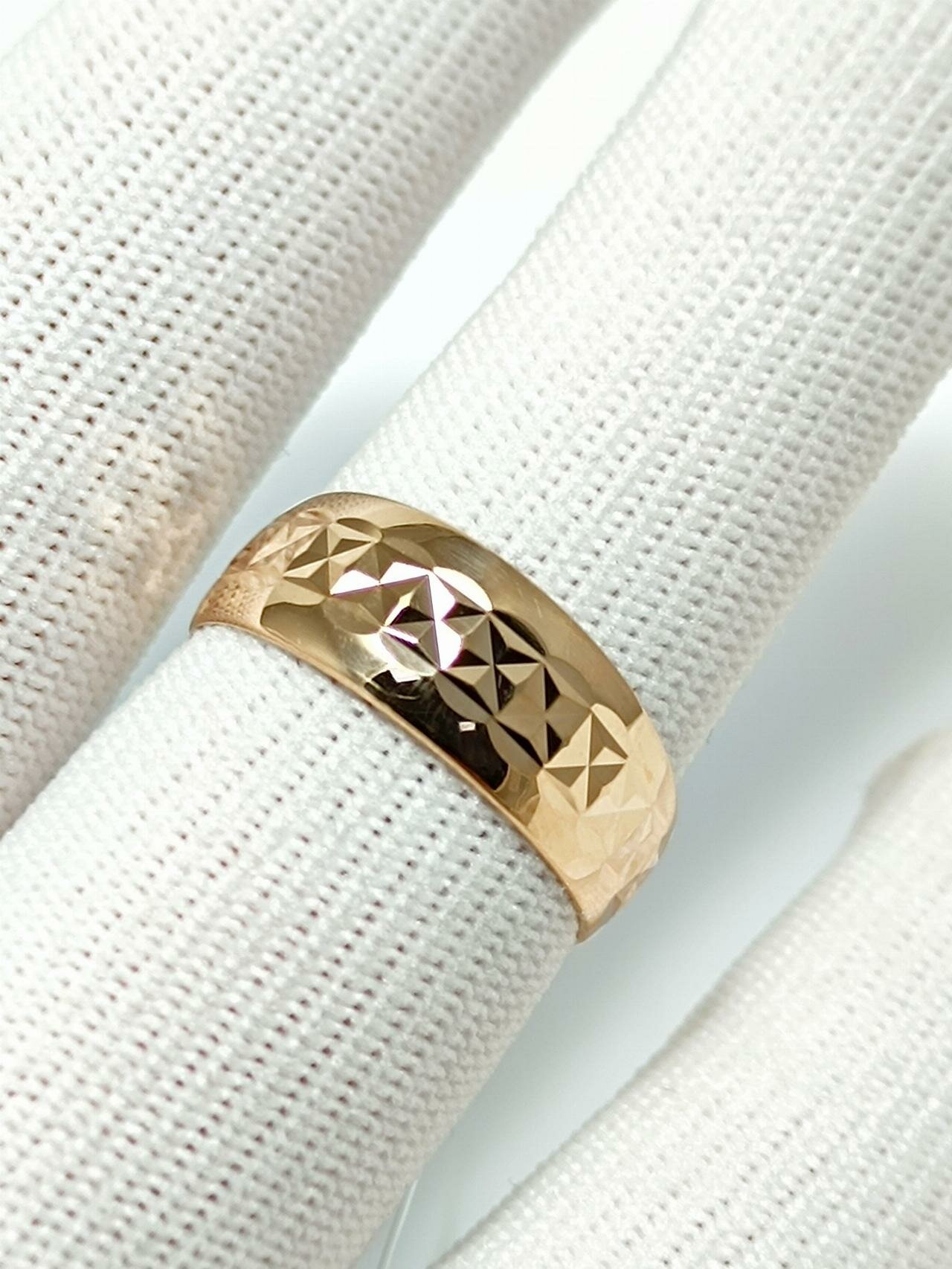 Кольцо, красное золото, 585 проба