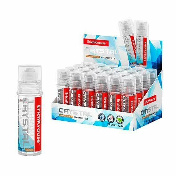 Клей Erich Krause "Crystal", канцелярский, 30 мл (58408)