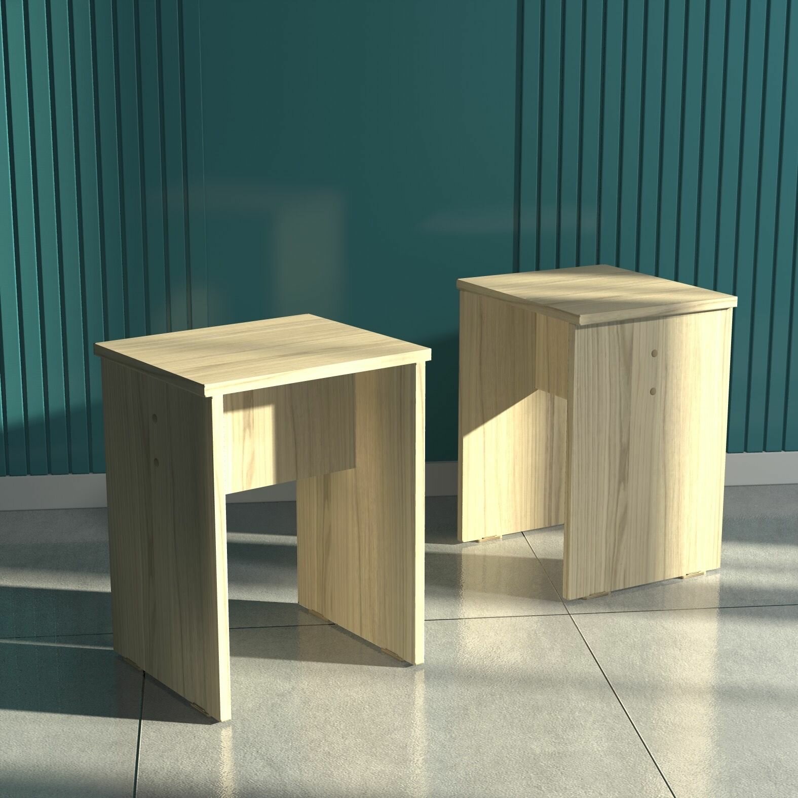 Комплект табуретов Моё Кредо Табурет 2 шт Туя универсальный стул для дома