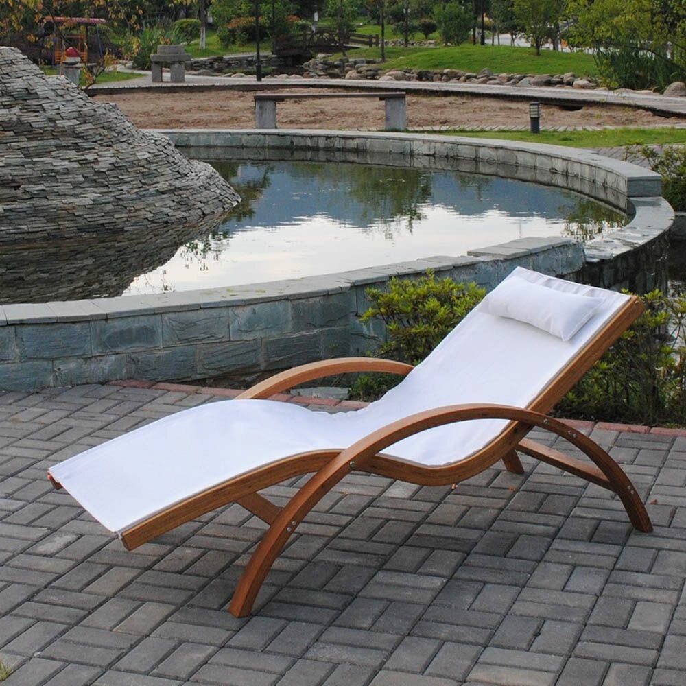 Шезлонг-лежак Мальта AFM-503C White (Afina Garden)