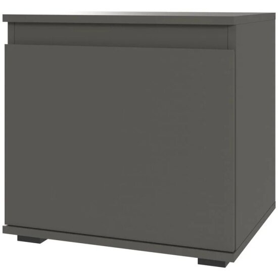 Тумба для обуви Нк-мебель STARK ПТ-50 Серый графит 71579691