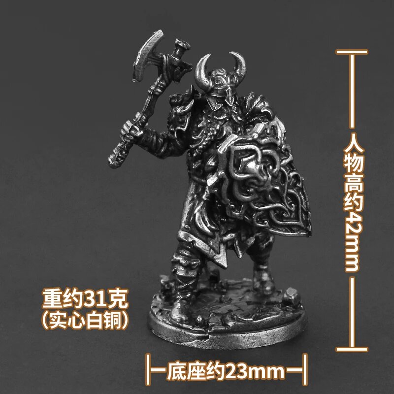 Металлическая фигурка викинга 107-1