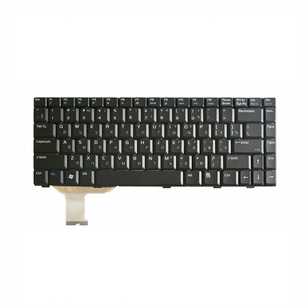 Клавиатура для ноутбука Asus A8SR, F8S, Z99L, A8J (p/n: 04GNCB1KRU10-1, 04GNCB1KRU14, 04GNCB1KRUS4)