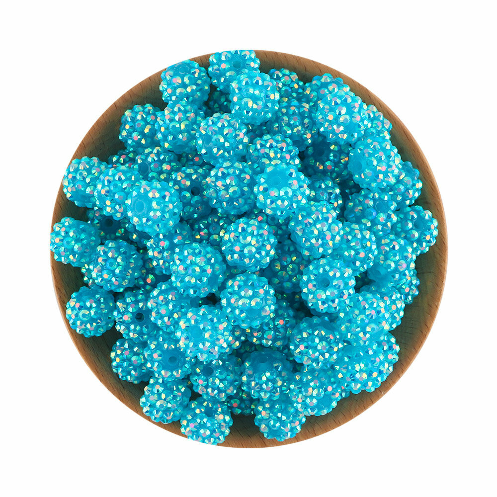 14MM Цвет Macaron Акриловые шары, 10 шт.