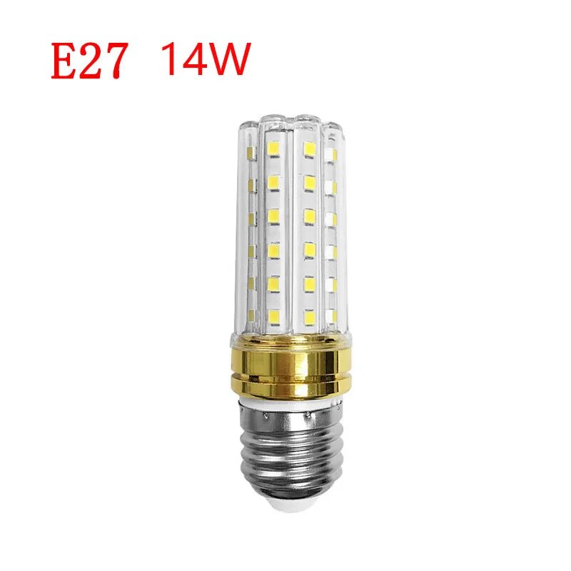 Светодиодная лампа E27 14W кукурузная Warm White