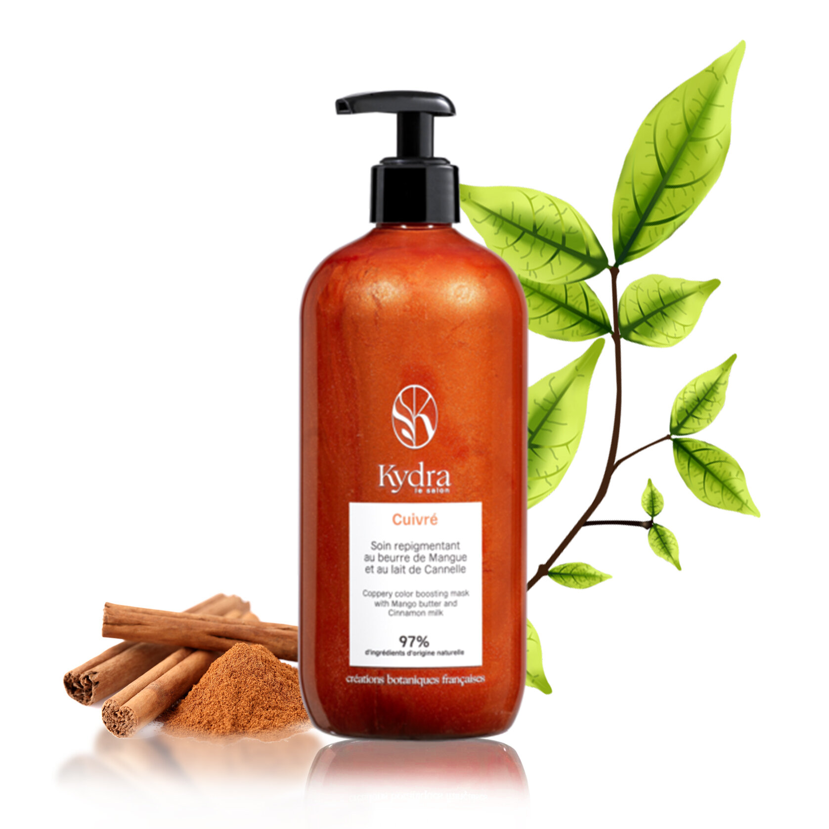 Kydra Оттеночная маска для волос Корица Sweet Color Cinnamon Supreme, 500 мл