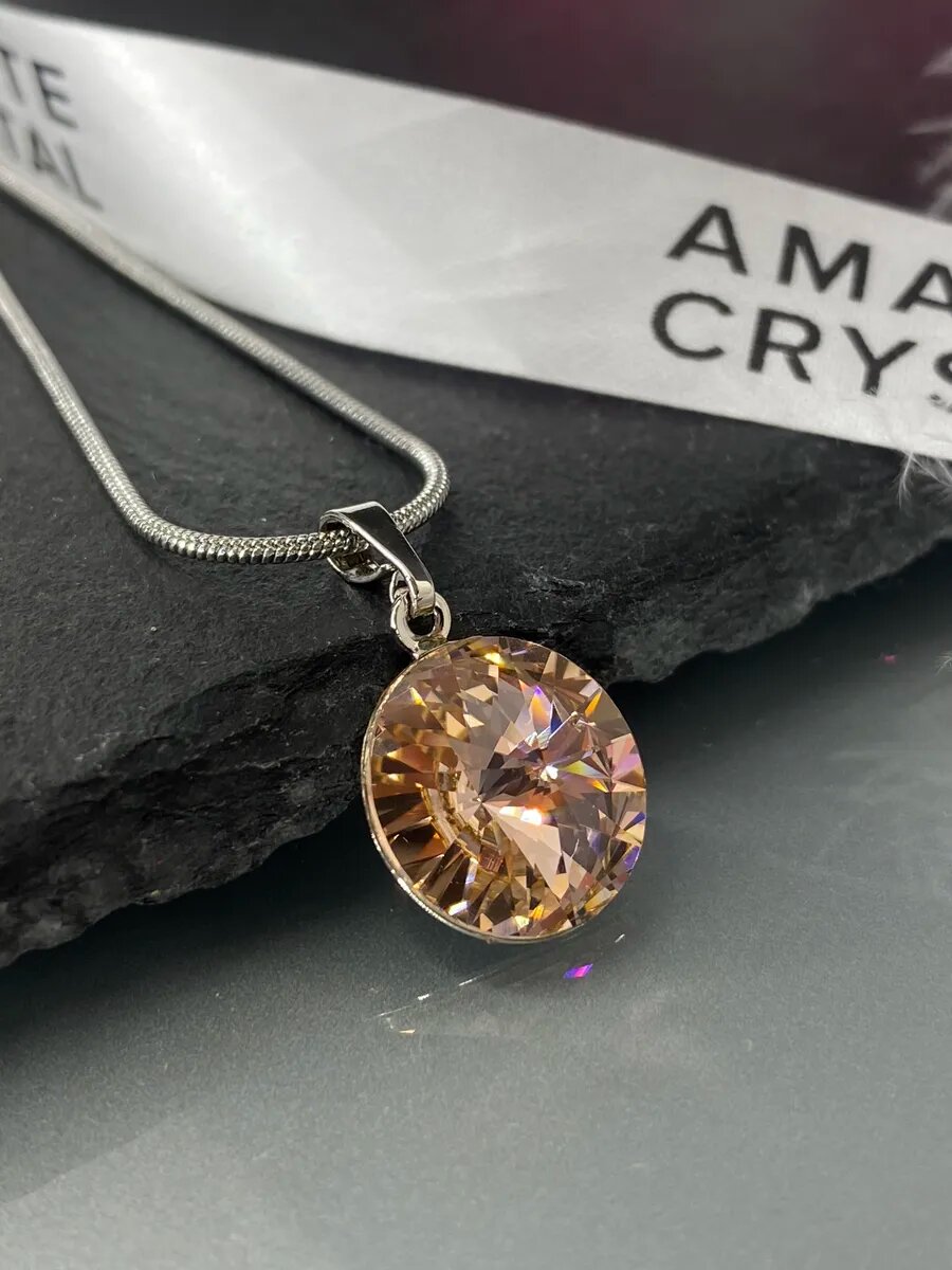 Колье, кристаллы Swarovski