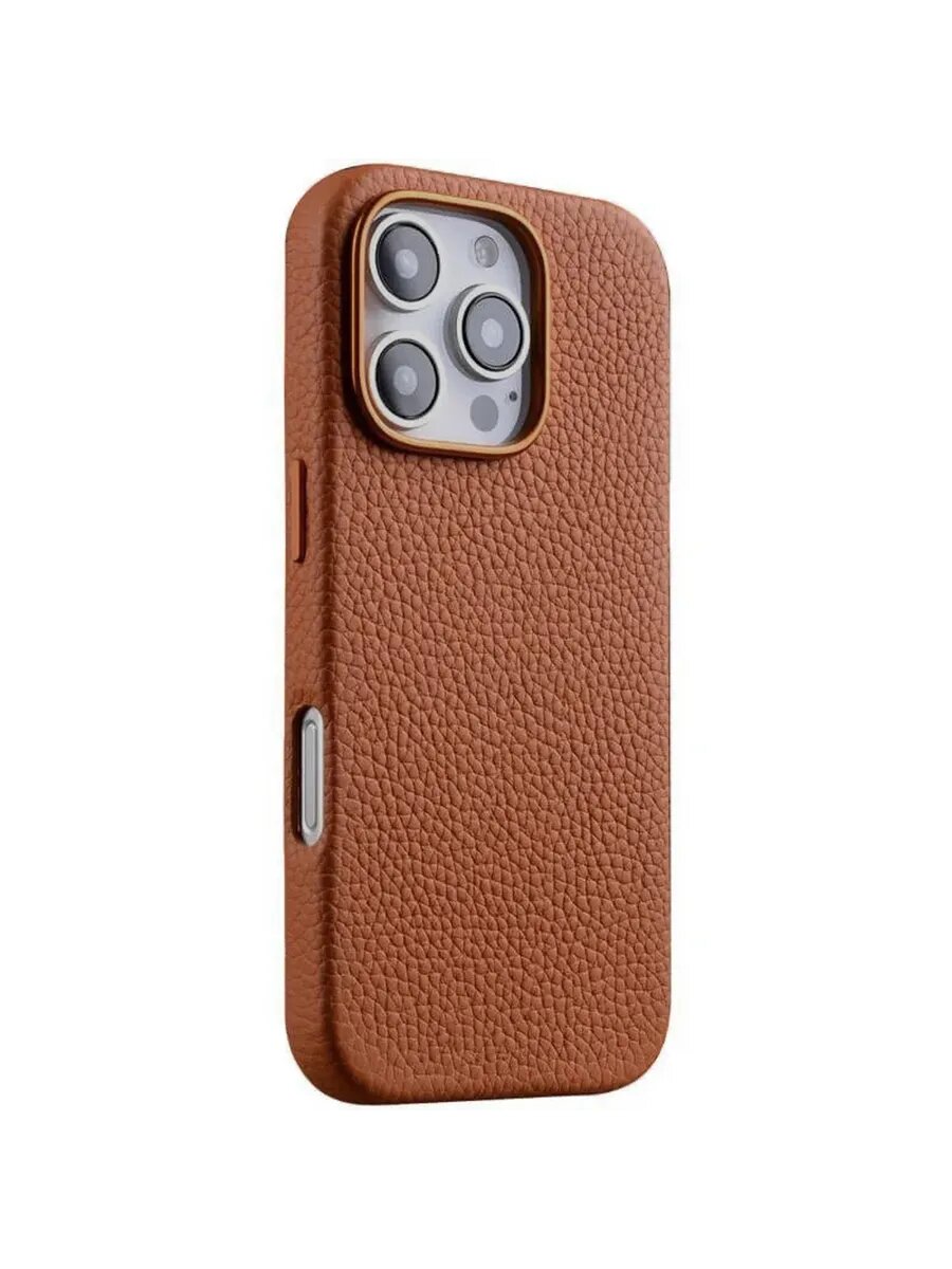 Кожаный чехол накладка Melkco Origin Series для iPhone 16 Pro Max