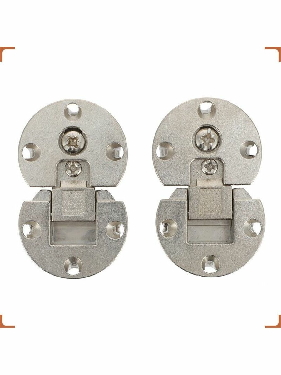 2 шт. Мебельная откидная крышка скрытая петля дверца шкафа складной держатель петля