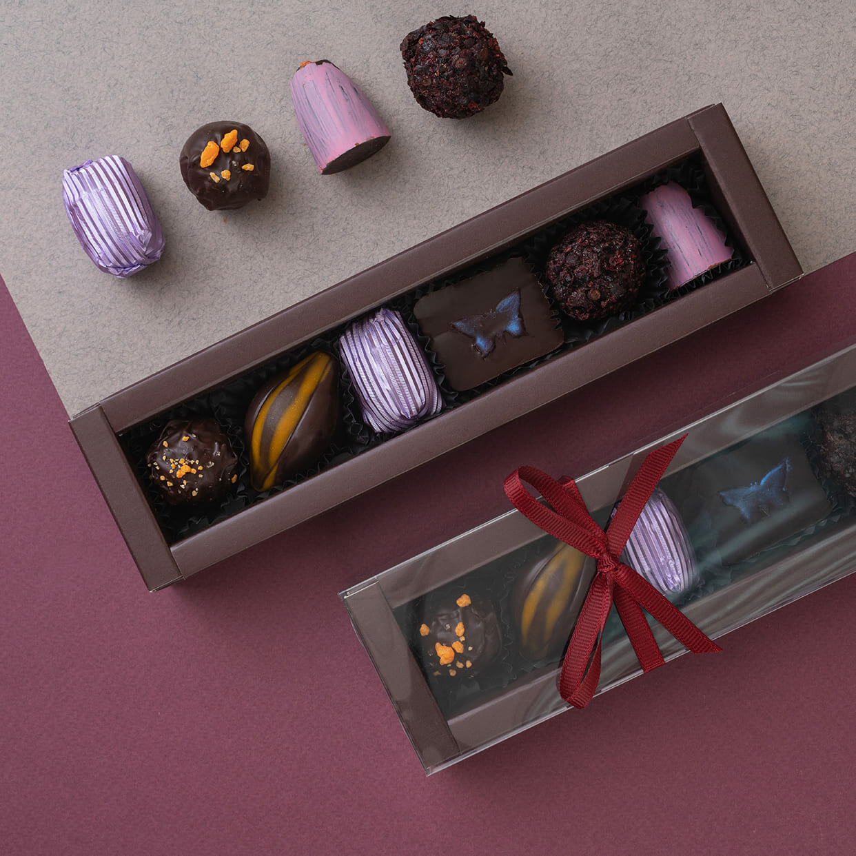 Подарочный шоколадный набор конфет Frenchkiss, Махаон, кофеты ручной работы