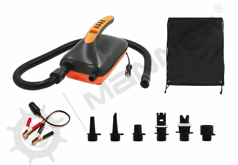 Насос для лодок HT-782 электрический, высокого давления (полного цикла), от автомобильной сети