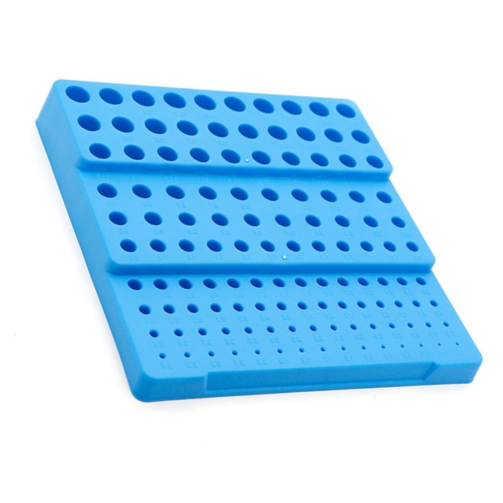 Кейс для хранения фрез и сверл на 121 отверстие, органайзер и диспенсер