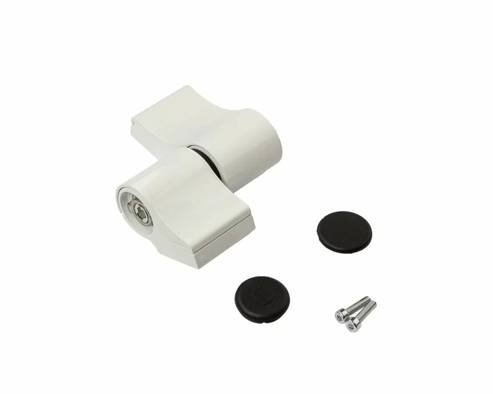 Петля Palermo, 2-х секц, втулочная, м/о 62, без крепл, белый RAL9016 1 шт