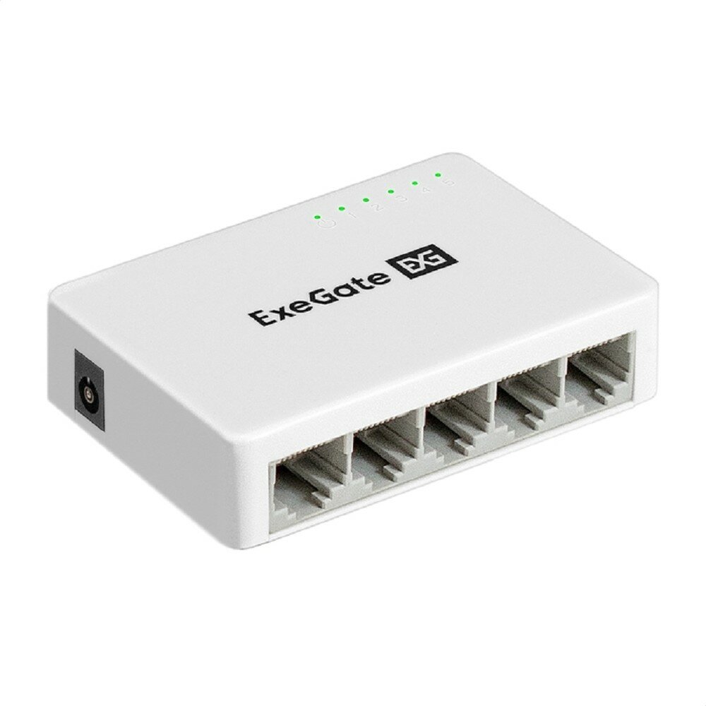 Коммутатор EDGS-1005C (EX298687RUS) ExeGate Для малых рабочих групп