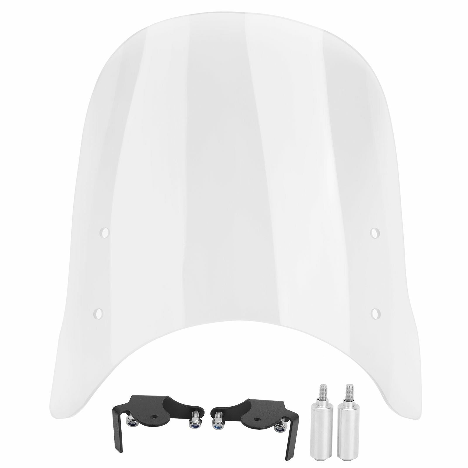 Акриловое лобовое стекло прозрачное для Honda CB125R/CB250R/CB300R 2018-2020